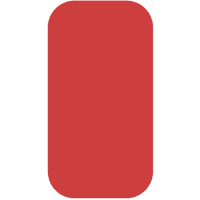 Minimalistic Red Badge on Transparent Background for Design Projects ...