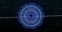 Digital HUD with Financial Data and Radial Interface - Download Free ...
