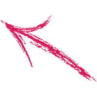 Red Hand-Drawn Arrow Vector on Transparent Background - Download Free ...