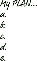 Digital PNG Illustration: My Plan Text on Transparent Background ...