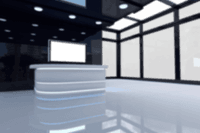 Transparent Modern Lobby of Contemporary Building Design - Download ...