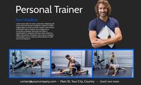 Motivational Personal Trainer Plan with Exercise Examples - Download ...
