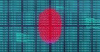 Digital Fingerprint Overlay on Binary Code Illustrating Cybersecurity ...