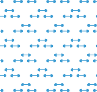 Digital Blue Barbell Pattern on Transparent Background for Fitness and ...