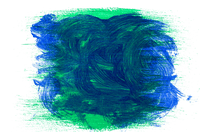 Abstract Blue and Green Shapes on Transparent Background Isolated ...