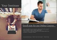 Online Learning Institute Advertising with Studying and Reading ...