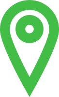Graphic Design of Green Pin Icon on Transparent Background - Download ...