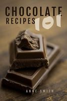 Chocolate Recipe Book Cover with Closeup of Chocolate Bar from Pikwizard