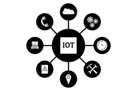 Transparent IoT Diagram with Various Technology Icons - Download Free ...