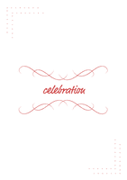 Festive Celebration Text with Decorative Elements on Transparent ...