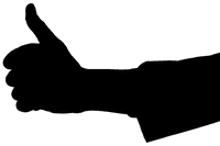 Transparent PNG Illustration of Outstretched Hand Vector Graphic ...