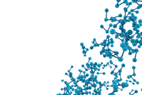 Blue Molecule Stack on Transparent Background, Science and Knowledge Concept - Download Free PNG ...