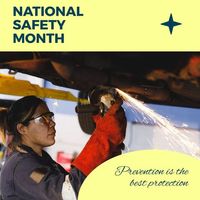 Female Mechanic Focused on Car Repair for National Safety Month ...