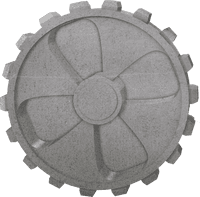 Gray Cog Wheel Icon with Transparent Background Isolated Vector ...