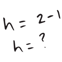 Math Equation Calculation on Transparent Background Isolated - Download ...