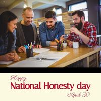 National Honesty Day Celebration with Diverse Business Team ...