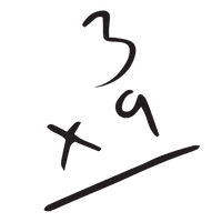 Vectored Multiplication Equation on Transparent Background - Download ...