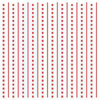 Red Vertical and Dashed Line Pattern on Transparent Background ...