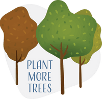 Eco-Friendly Transparent Illustration of Trees with Plant More Trees ...