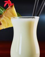 Refreshing Piña Colada with Pineapple Garnish - Download Free Image ...