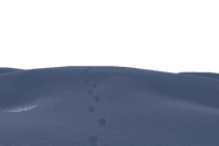 Transparent Footprints in Snow on Clear Background - Download Free PNG ...